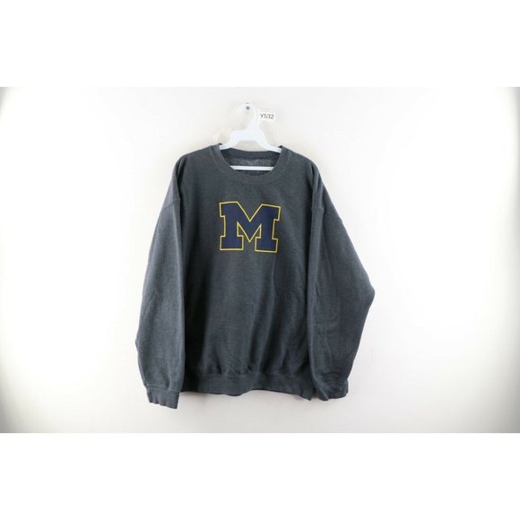 Vintage | Sweaters | Vintage Large Faded University Of Michigan ...
